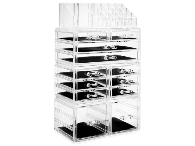 Click here for Casafield Acrylic Cosmetic Makeup Organizer & Jewe... prices