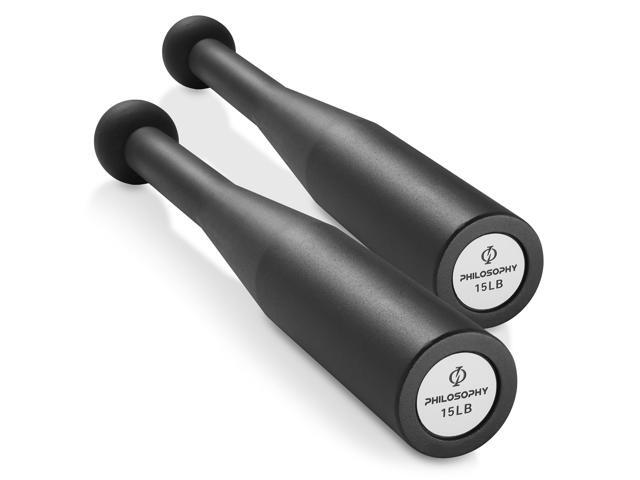 Click here for Philosophy Gym 15 LB Indian Clubs Pair- Weighted S... prices