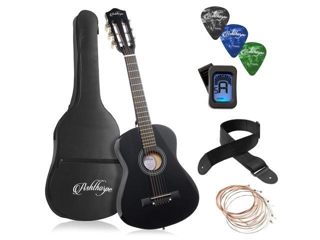 Click here for Ashthorpe 30-inch Beginner Acoustic Guitar Package... prices
