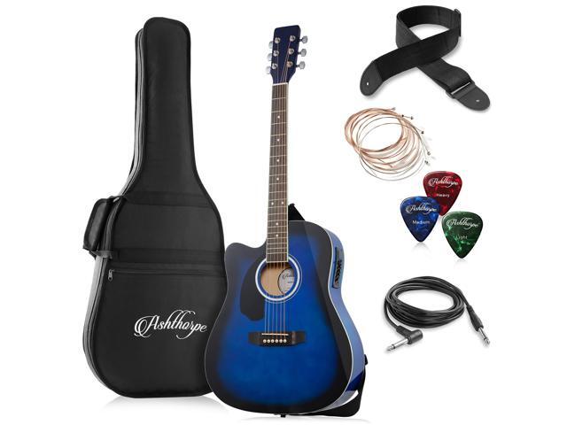 Click here for Ashthorpe Full-Size Left-Handed Dreadnought Cutawa... prices