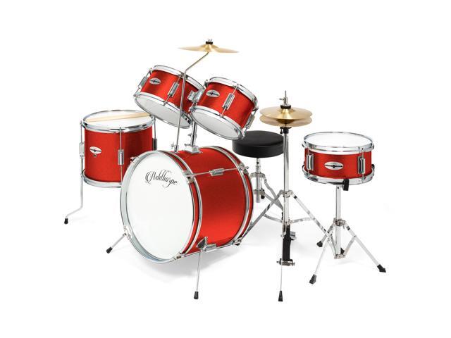 Click here for Ashthorpe 5-Piece Complete Junior Drum Set with Ge... prices