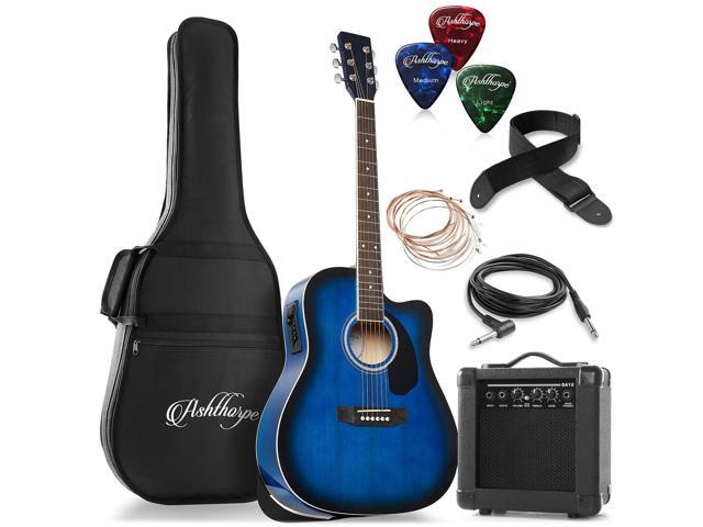 Click here for Ashthorpe Full-Size Dreadnought Cutaway Acoustic E... prices