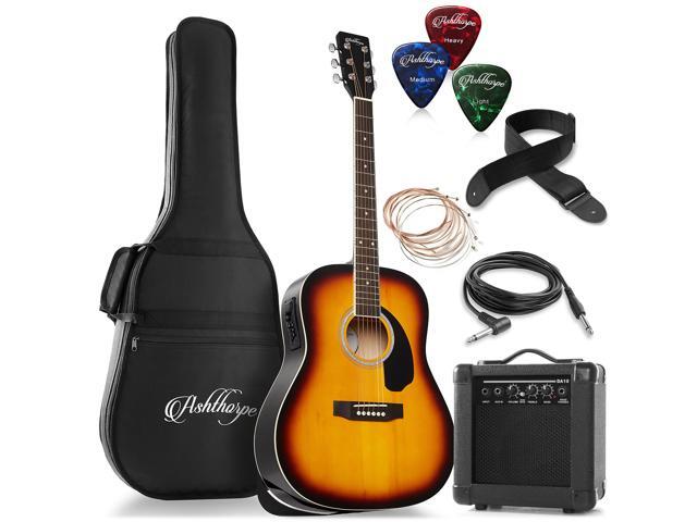 Click here for Ashthorpe Full-Size Dreadnought Acoustic Electric... prices