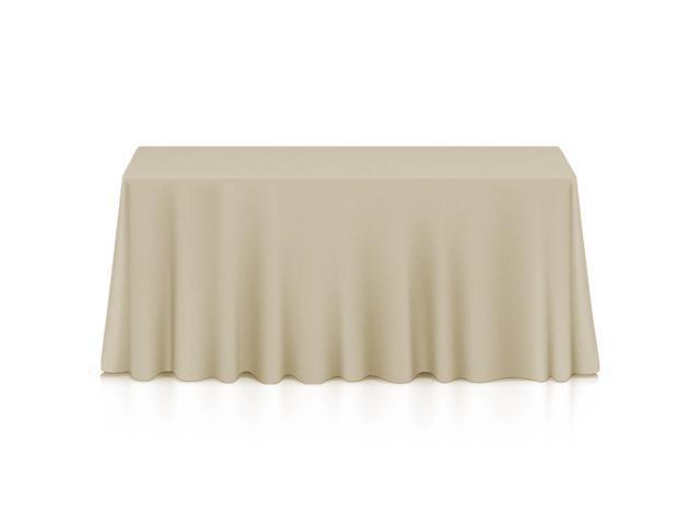 Click here for Lanns Linens - 90 x 132 Premium Tablecloth for Wed... prices