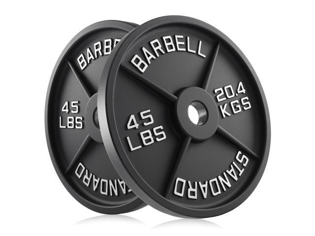 Click here for Philosophy Gym Set of 2 Standard Cast Iron Olympic... prices