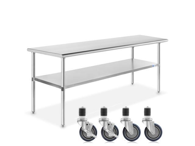Click here for GRIDMANN NSF Stainless Steel Work & Prep Table 72... prices