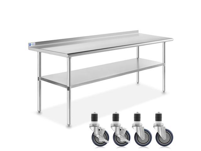 Click here for GRIDMANN Stainless Steel Table 72 in. x 24 in.  NS... prices