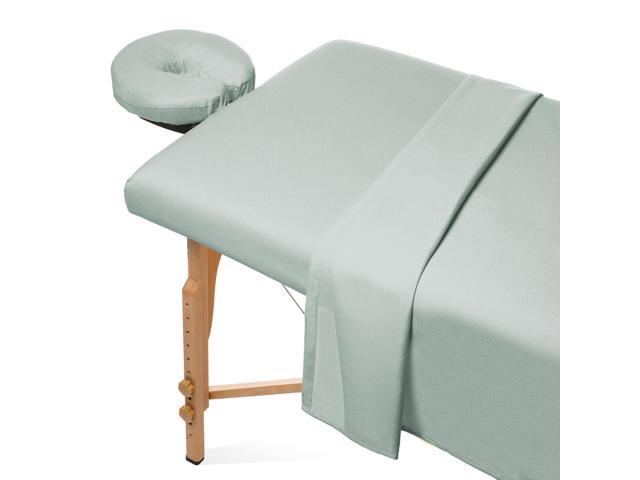 Click here for Saloniture 3-Piece Flannel Massage Table Sheet Set... prices