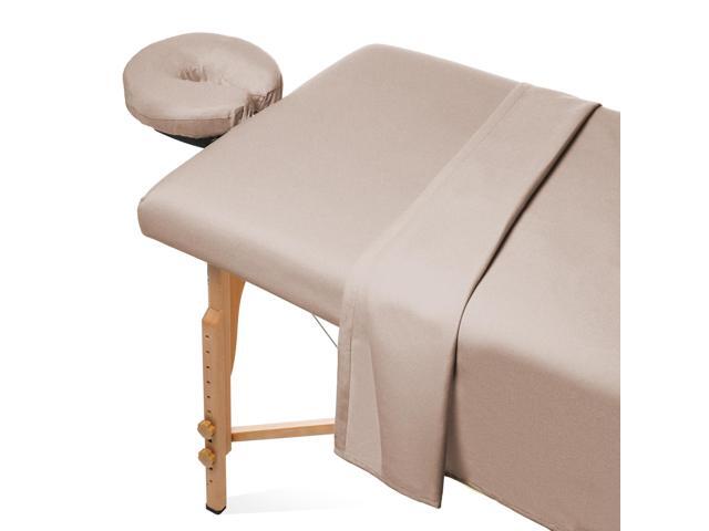 Click here for Saloniture 3-Piece Flannel Massage Table Sheet Set... prices
