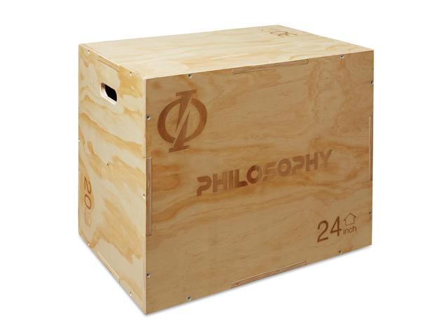 Click here for Philosophy Gym 3 in 1 Wood Plyometric Box - 30 x 2... prices