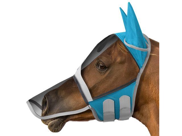 Click here for SmithBuilt Comfort Fly Mask with Ears and Long Nos... prices