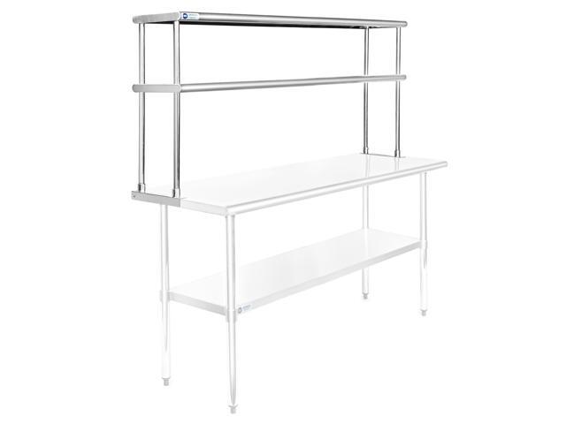 Click here for GRIDMANN NSF Stainless Steel Commercial 2 Tier Dou... prices