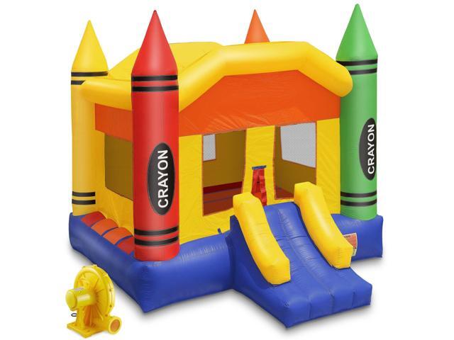 Click here for Cloud 9 Commercial Grade Crayon Castle Bounce Hous... prices