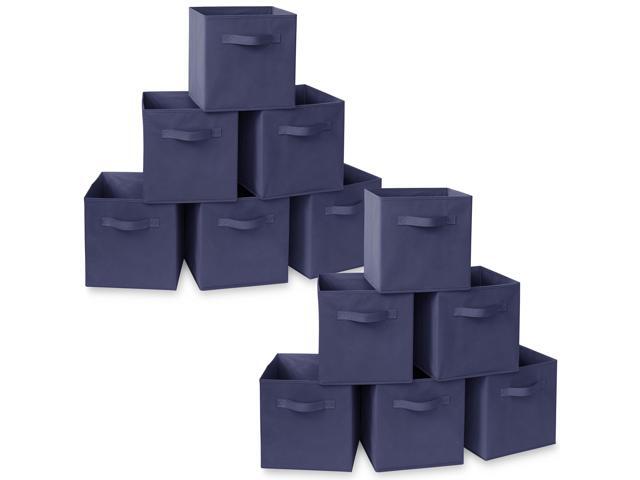 Click here for Casafield Set of 12 Collapsible Fabric Cube Storag... prices