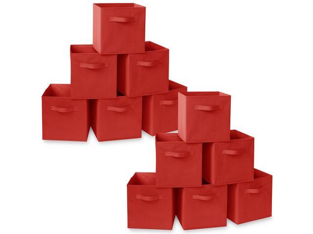 Click here for Casafield Set of 12 Collapsible Fabric Cube Storag... prices