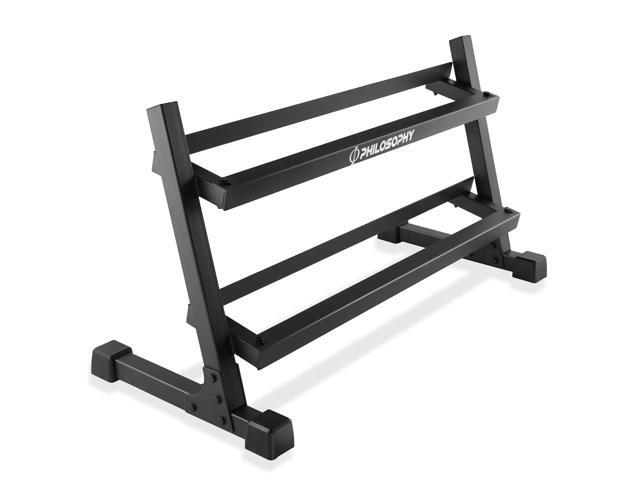 Click here for Philosophy Gym Commercial 2-Tier Dumbbell Rack  He... prices