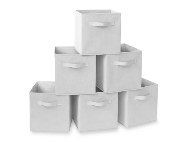 Click here for Casafield Set of 6 Collapsible Fabric Cube Storage... prices
