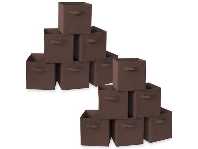 Click here for Casafield Set of 12 Collapsible Fabric Cube Storag... prices
