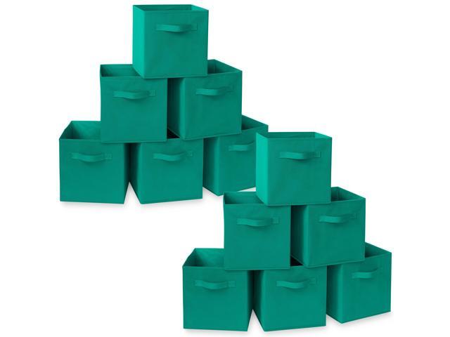 Click here for Casafield Set of 12 Collapsible Fabric Cube Storag... prices