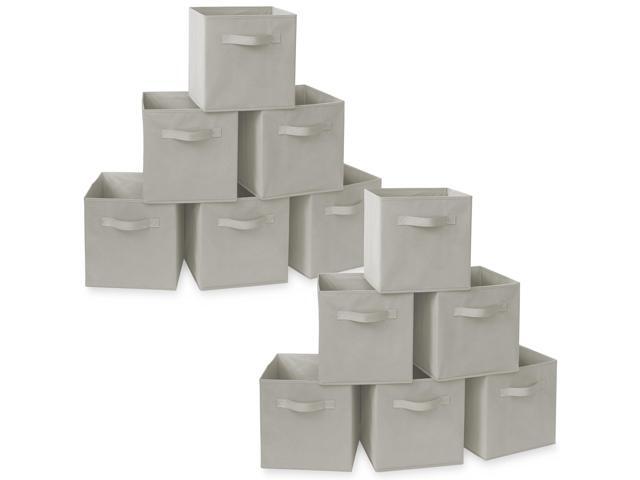 Click here for Casafield Set of 12 Collapsible Fabric Cube Storag... prices
