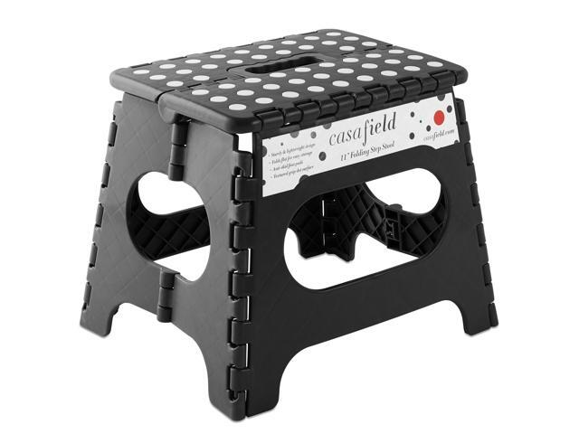 Click here for Casafield 11 Folding Step Stool with Handle  Black... prices