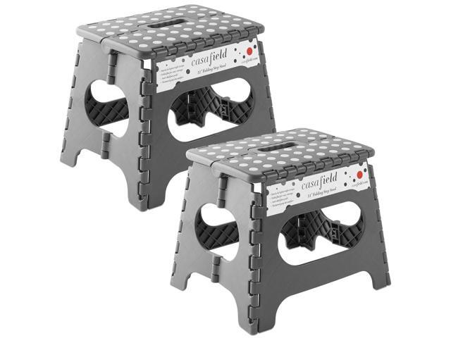 Click here for Casafield 11 Folding Step Stool with Handle (Set o... prices