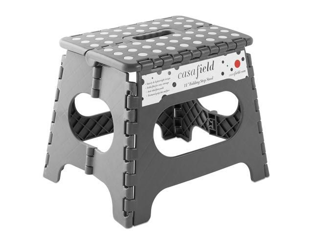 Click here for Casafield 11 Folding Step Stool with Handle  Gray... prices