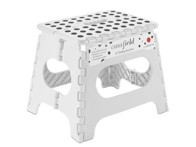 Click here for Casafield 11 Folding Step Stool with Handle  White... prices