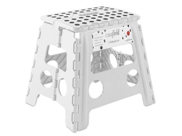 Click here for Casafield 13 Folding Step Stool with Handle  White... prices