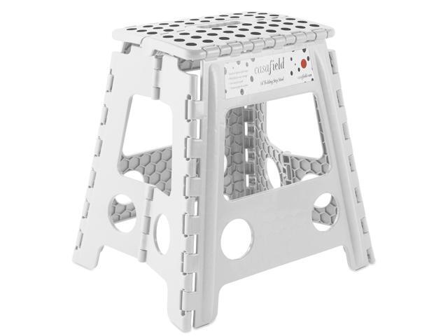 Click here for Casafield 16 Folding Step Stool with Handle  White... prices