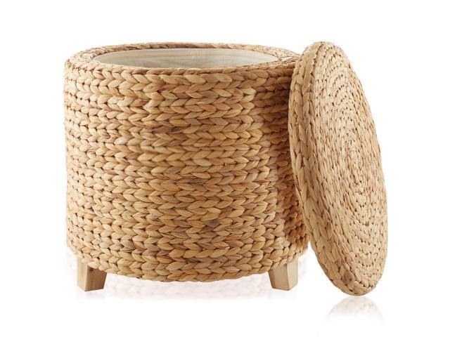 Click here for Casafield 17" Round Storage Ottoman with Lid... prices