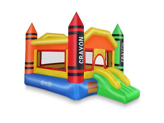 Click here for Cloud 9 Mini Crayon Bounce House with Slide  Infla... prices