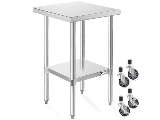 Click here for KUTLER Stainless Steel Table 24 x 18 Inches with C... prices