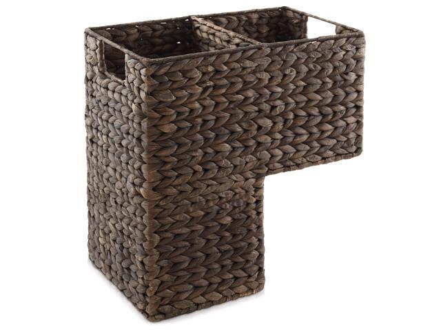 Click here for Casafield Stair Step Basket with Handles  Espresso... prices