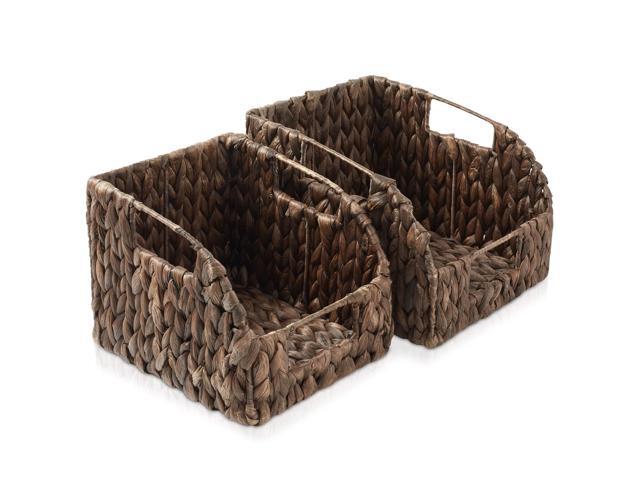 Click here for Casafield (Set of 2) Water Hyacinth Pantry Baskets... prices