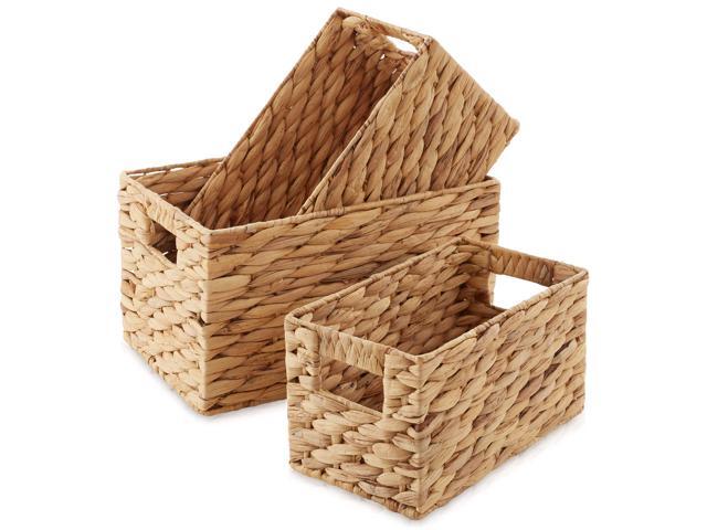 Click here for Casafield Set of 3 Water Hyacinth Storage Baskets... prices