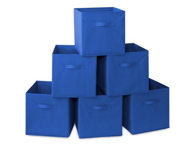 Click here for Casafield Set of 6 Collapsible Fabric Cube Storage... prices