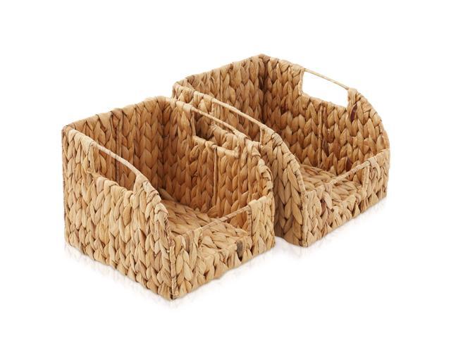 Click here for Casafield (Set of 2) Water Hyacinth Pantry Baskets... prices