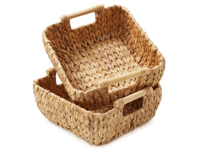 Click here for Casafield (Set of 2) Seagrass Oval Storage Baskets... prices