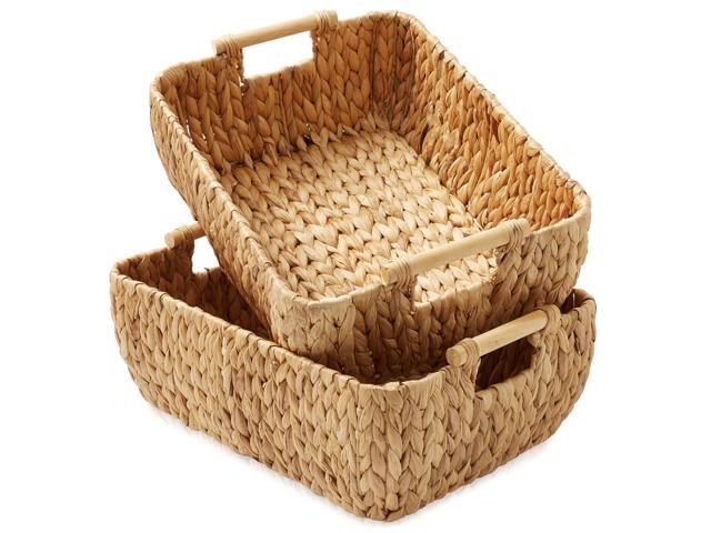 Click here for Casafield (Set of 2) Seagrass Oval Storage Baskets... prices