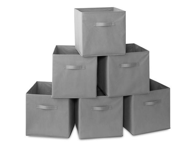Click here for Casafield Set of 6 Fabric Storage Cube Bins  Red -... prices