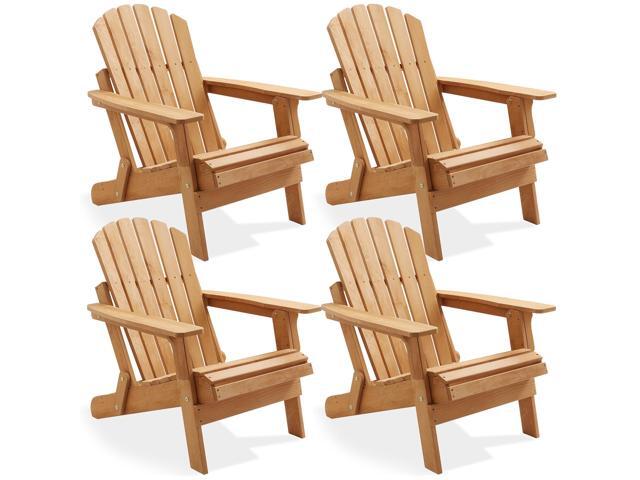 Click here for Casafield Oversized Folding Adirondack Chair  Set... prices