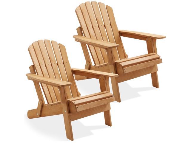 Click here for Casafield Oversized Folding Adirondack Chair  Set... prices