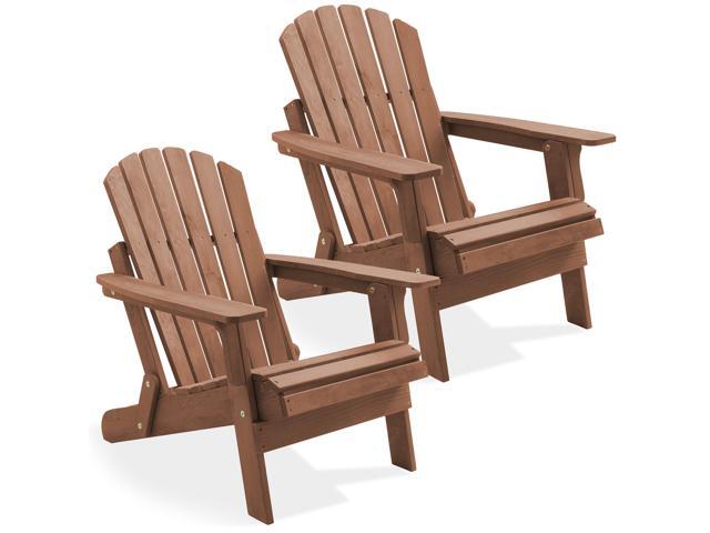 Click here for Casafield Oversized Folding Adirondack Chair  Set... prices