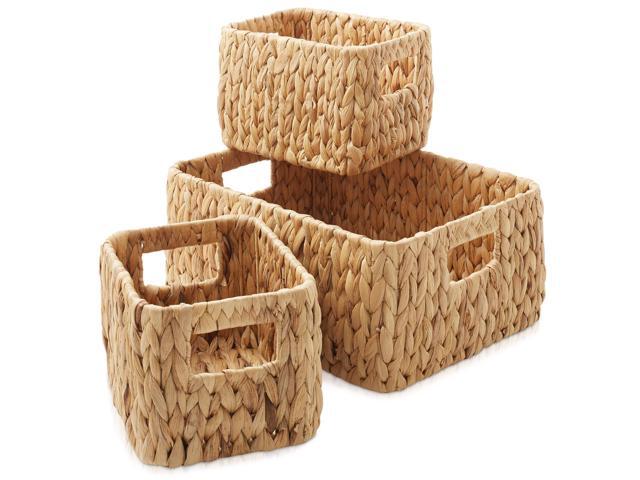 Click here for Casafield Water Hyacinth Storage Basket Set for Sh... prices