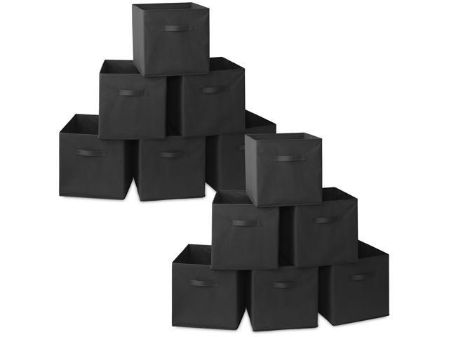 Click here for Casafield Set of 12 Collapsible Fabric Cube Storag... prices
