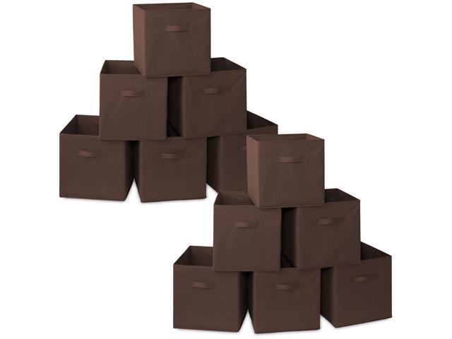 Click here for Casafield Set of 12 Collapsible Fabric Cube Storag... prices