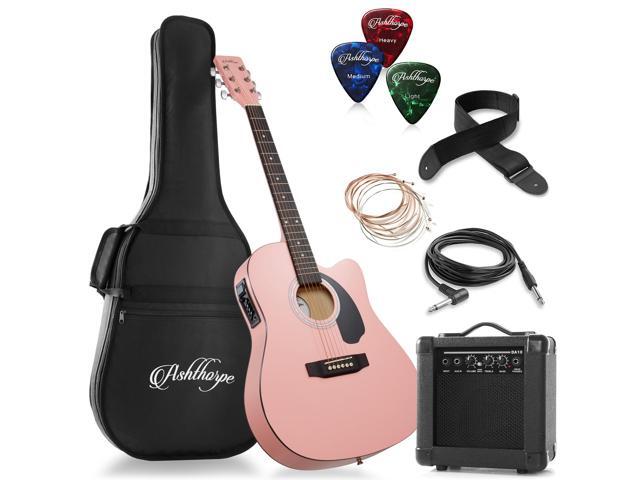 Click here for Ashthorpe Full-Size Thinline Cutaway Acoustic Elec... prices