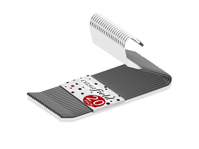 Click here for Casafield - 20 Open-Ended Pants Hangers - Easy Sli... prices