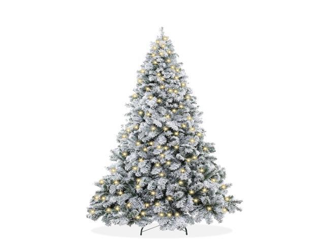 Click here for Casafield 4.5FT Pre-Lit Realistic Snow-Flocked Pin... prices